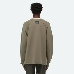 Helmut Lang Distressed Crewneck Sweatshirt