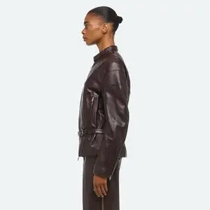 Helmut Lang Leather Moto Jacket