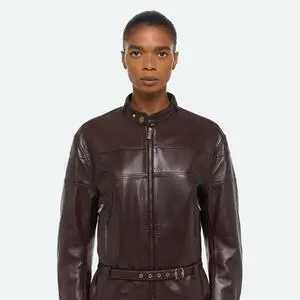 Helmut Lang Leather Moto Jacket