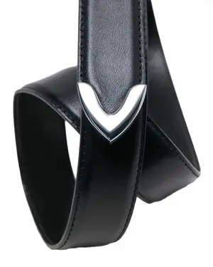 Maje Smooth Leather Belt