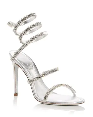 Rene Caovilla Cleo Spark Embellished Sandals