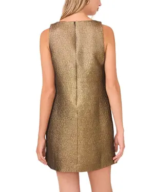 1.State Metallic Shift Dress