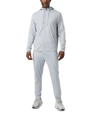 Vuori Sunday Element Hooded Track Jacket - Platinum