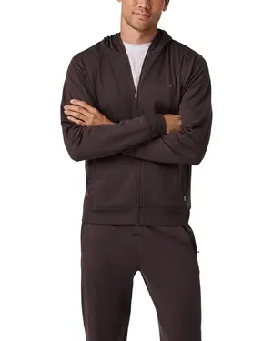 Vuori Ponto Full Zip Hoodie - Sangria