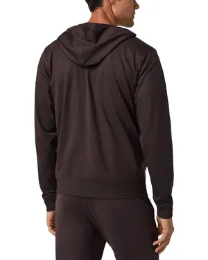 Vuori Ponto Full Zip Hoodie - Sangria