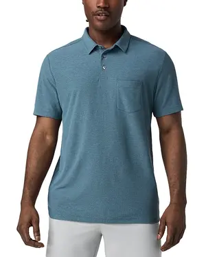 Vuori Ace Polo Shirt - Pond