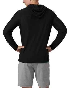 Vuori Strato Tech Long-sleeve Hoodie - Black