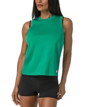 Vuori Energy Tank Top - Emerald Heather