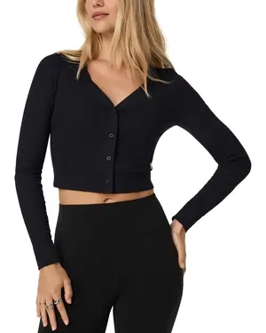 Vuori Pose Cropped Cardigan