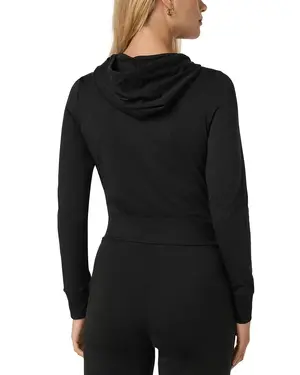 Vuori Halo Zippered Hoodie - Black
