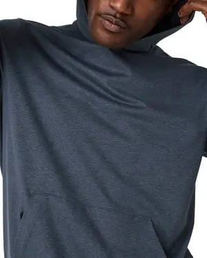 Vuori Athletic Fit Hoodie - Azure