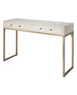 JAMIE YOUNG CO. Logan Wood Console Table - Cream