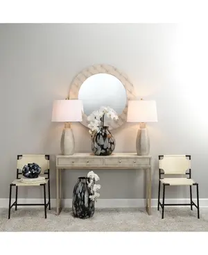 JAMIE YOUNG CO. Logan Wood Console Table - Cream