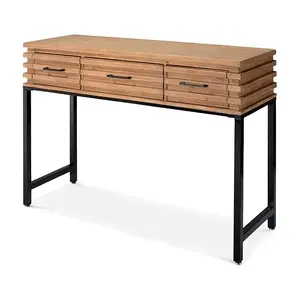 JAMIE YOUNG CO. Logan Wood Console - Brown/black