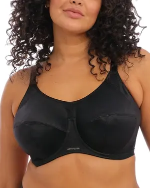 Elomi Energise Underwire Sports Bra - Black