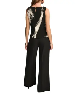 Donna Karan New York Printed Sleeveless Top