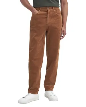 Barbour Stretch Cord Slim Fit Trousers - Dark Honey