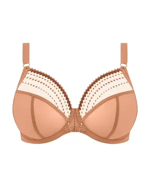 Elomi Matilda Underwire Plunge Bra - Cafe Au Lait