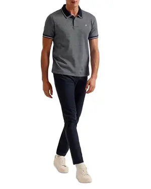Ted Baker London Short Sleeve Slim Fit Polo