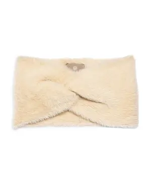 LOEVENICH V Frass Fuzzy Headband - Cream