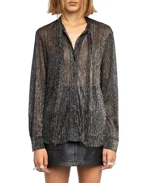 Metallic Shirts For Women