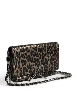 Zadig&Voltaire Rock Nano Clutch - Silver