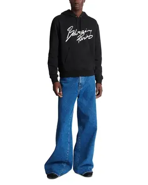 Balmain Script Logo Hoodie