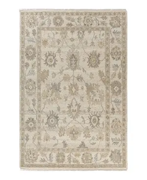 LR HOME Homora Sen-632 Area Rug 6'x9 - Ivory