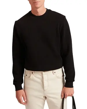 Ted Baker London Herringbone Textured Crewneck Sweatshirt