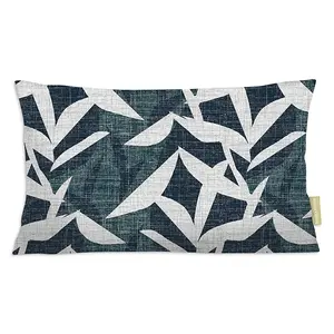 NOHO HOME Lele Lumbar Pillow Cover - Twilight Blue