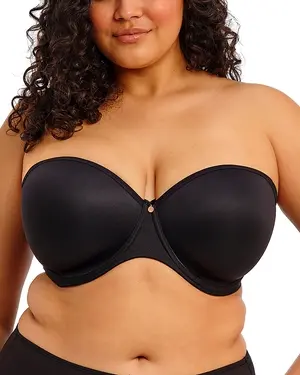 Elomi Smooth Underwire Molded Strapless Bra - Black
