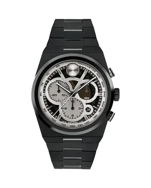 Movado Bold Quest Chronograph 40mm - Black/black