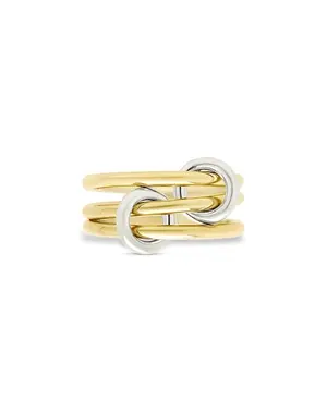 Sterling Forever Tamsen Triple Row Ring - Gold