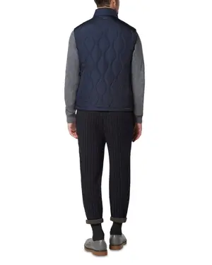 Andrew Marc Hampden Quilted Vest - Ink
