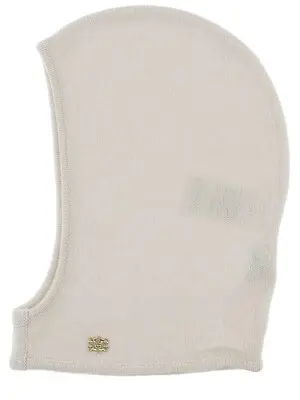 GANNI Wool Balaclava - Ivory