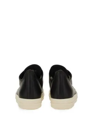 Rick Owens Leather Low Top Sneaker