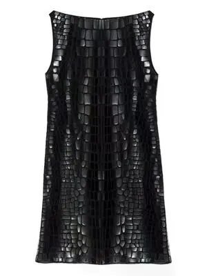 Dsquared2 Crocodile-effect Mini Dress
