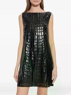 Dsquared2 Crocodile-effect Mini Dress