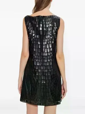 Dsquared2 Crocodile-effect Mini Dress