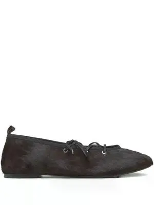 Paloma Wool Leather Ballet Flats