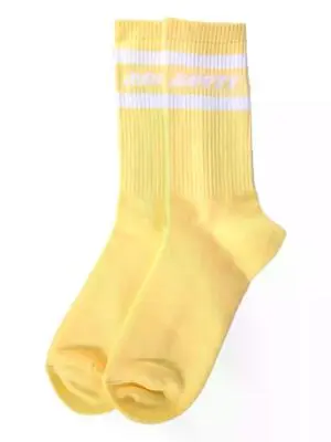 MOUTY Striped Socks - Yellow