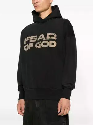 Fear Of God Logo Hoodie