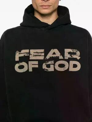 Fear Of God Logo Hoodie
