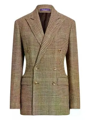 Ralph Lauren Checked Double-breasted Blazer