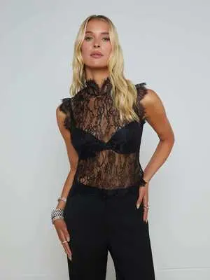 L'Agence Tours Lace Top