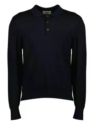 Officine Generale Long Sleeve Polos For Men