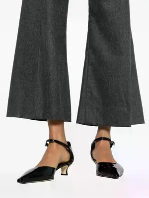 Khaite Flared Cropped Trousers