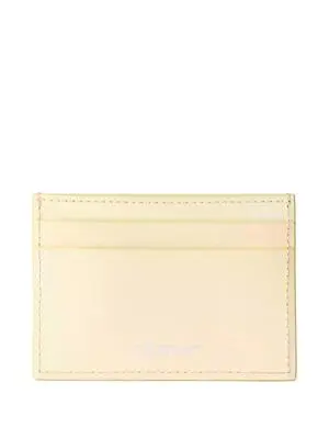 Off-White Arrow Jitney Quote Card Case - Yellow