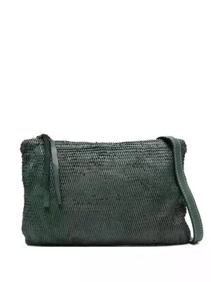 SOMMET Textured Cross Body Bag - Green