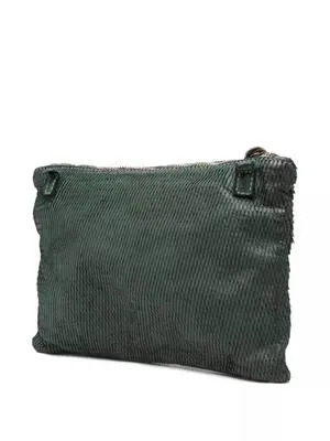 SOMMET Textured Cross Body Bag - Green